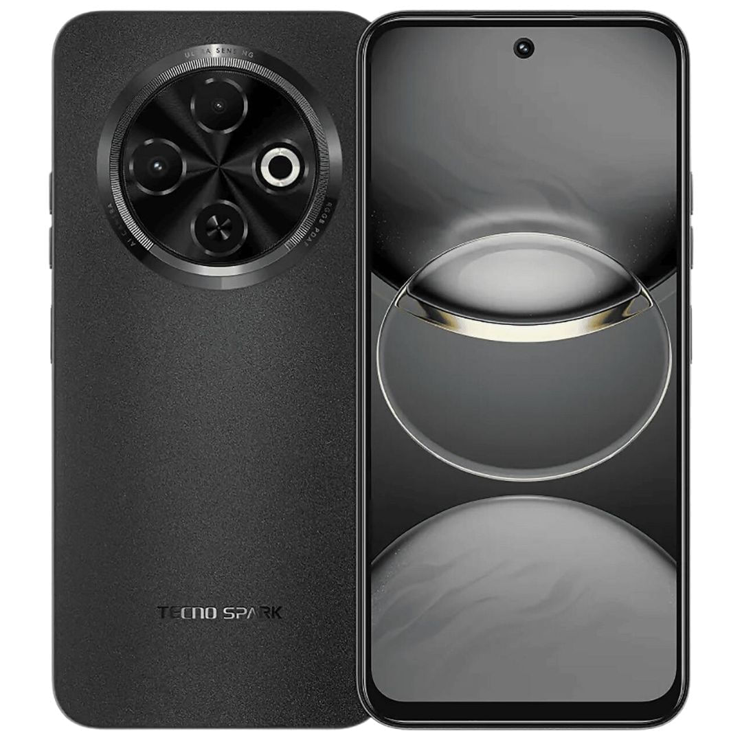 Celular Tecno Spark 30C KL5 Black 256GB 4G LTE Dual SIM